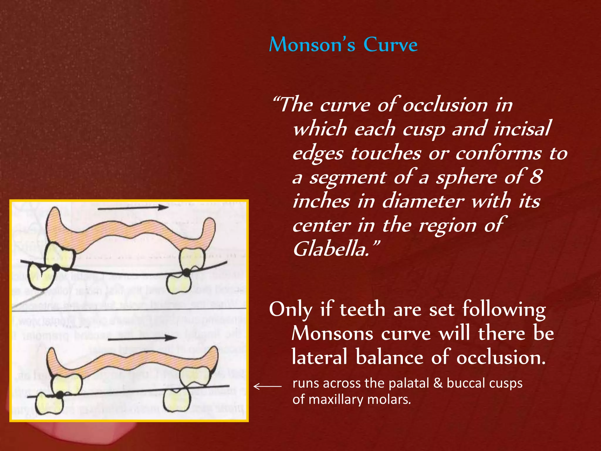 Balanced occlusion - Prosthodontics | PPTX