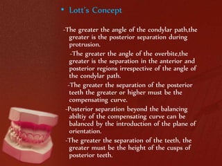 Balanced occlusion - Prosthodontics | PPTX
