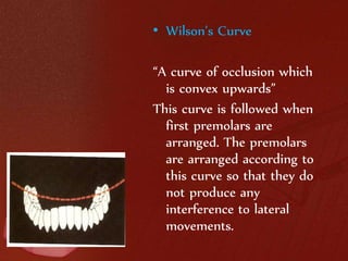 Balanced occlusion - Prosthodontics | PPTX