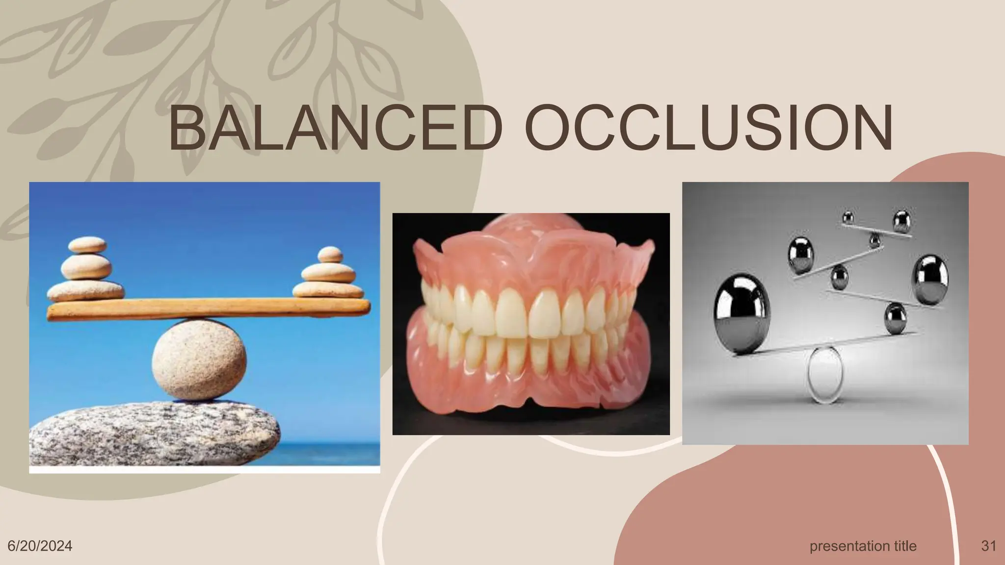 BALANCED OCCLUSION. pptx | PPTX