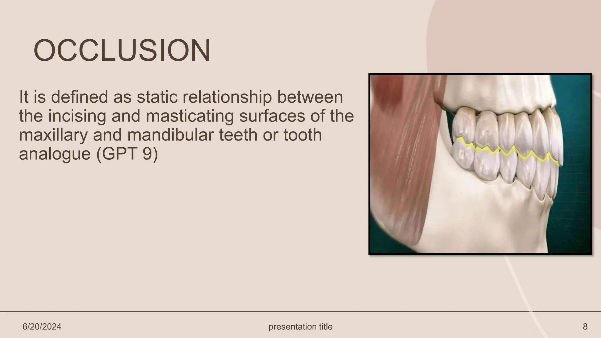 BALANCED OCCLUSION. pptx | PPTX