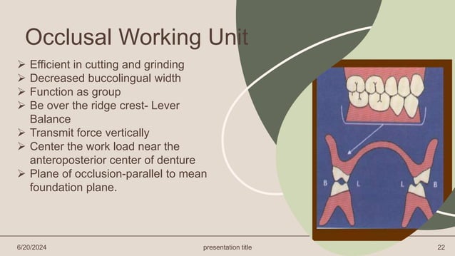 BALANCED OCCLUSION. pptx | PPTX