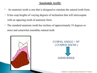 Balanced occlusion | PPT