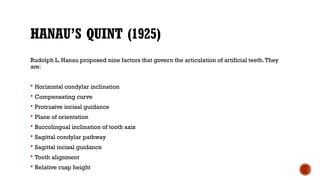 BALANCED OCCLUSION in teeth - part 2.pptx