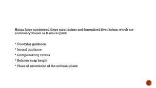 BALANCED OCCLUSION in teeth - part 2.pptx