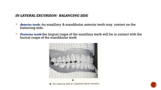 BALANCED OCCLUSION in teeth - part 2.pptx