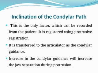 balanced occlusion 4th yr - Copy.jkhuihpptx | PPT