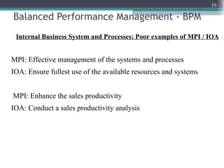 Balanced Performance Management Bpm | PPT