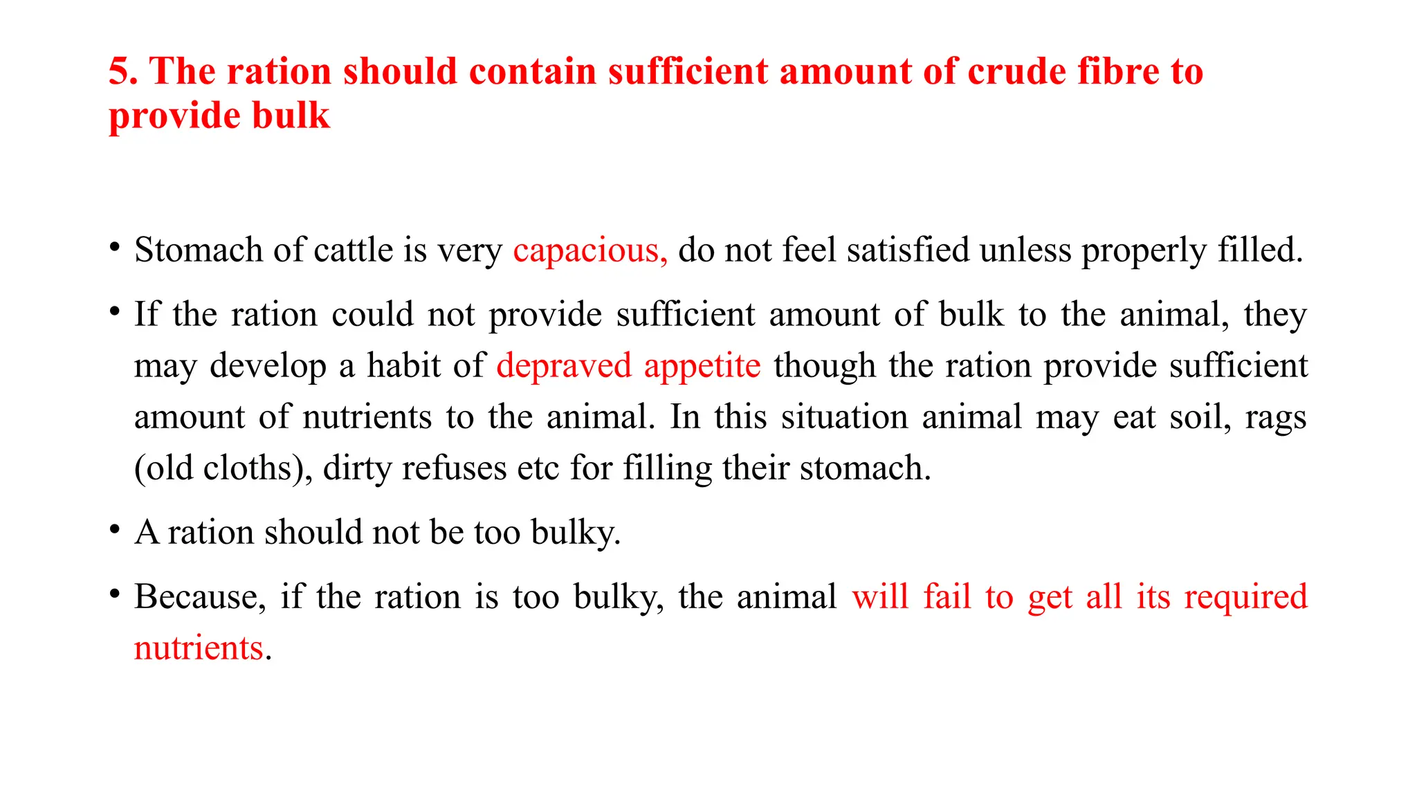 Balanced ration feeding of the livestock | PPTX