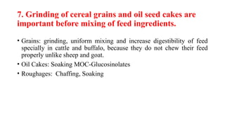 Balanced ration feeding of the livestock | PPTX