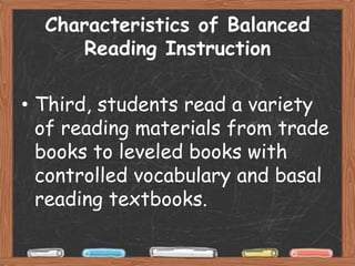 Balanced reading | PPTX