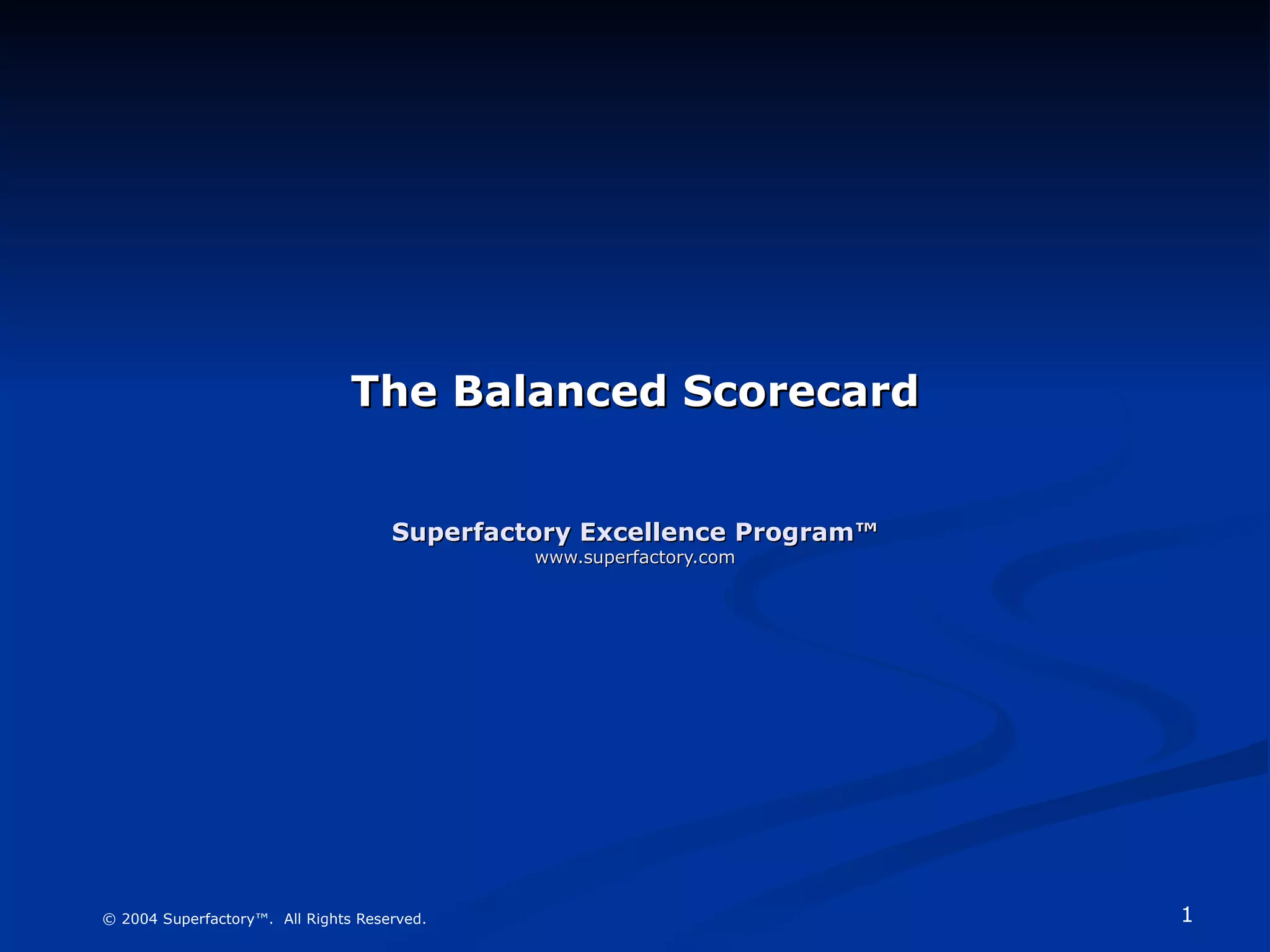 Balanced Sample Ppt
