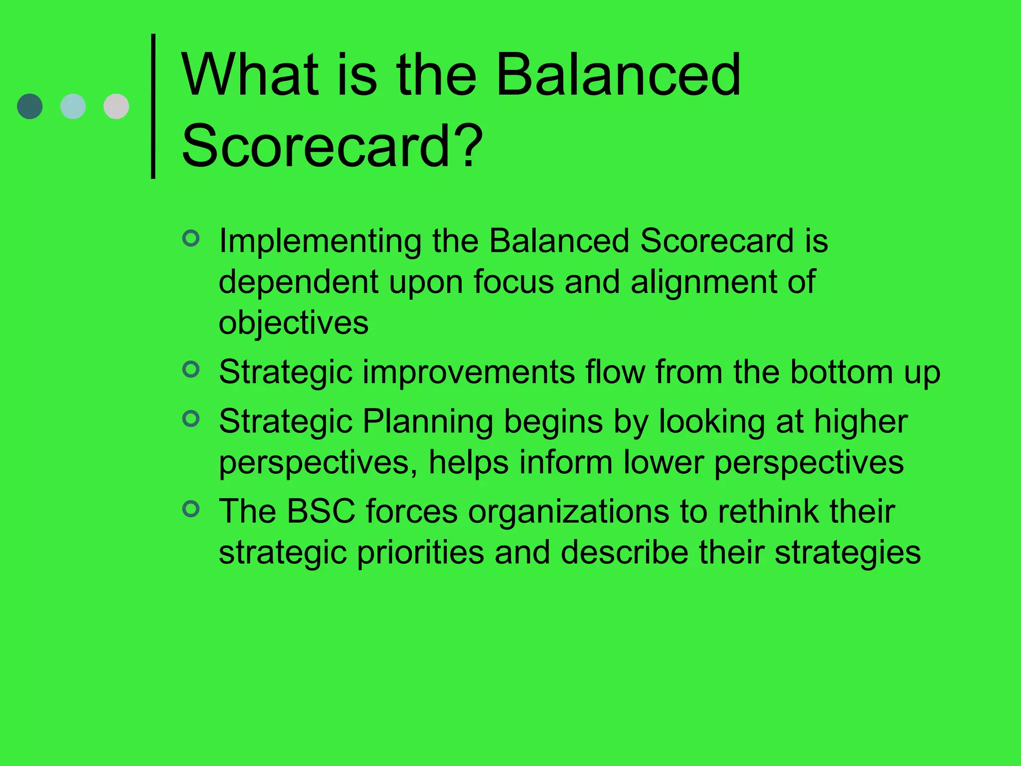 Employing the Balanced Scorecard in Academic Libraries | PPT