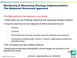 Balanced Score Card | PDF