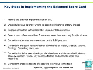 Balanced Score Card | PDF