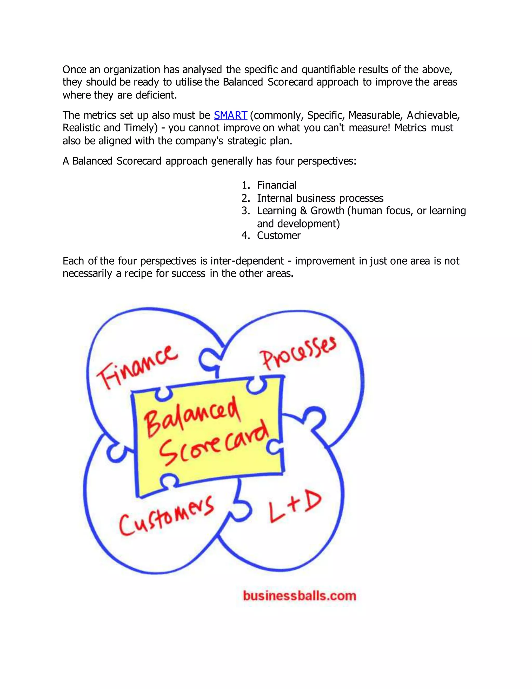Balanced scorecard | DOCX