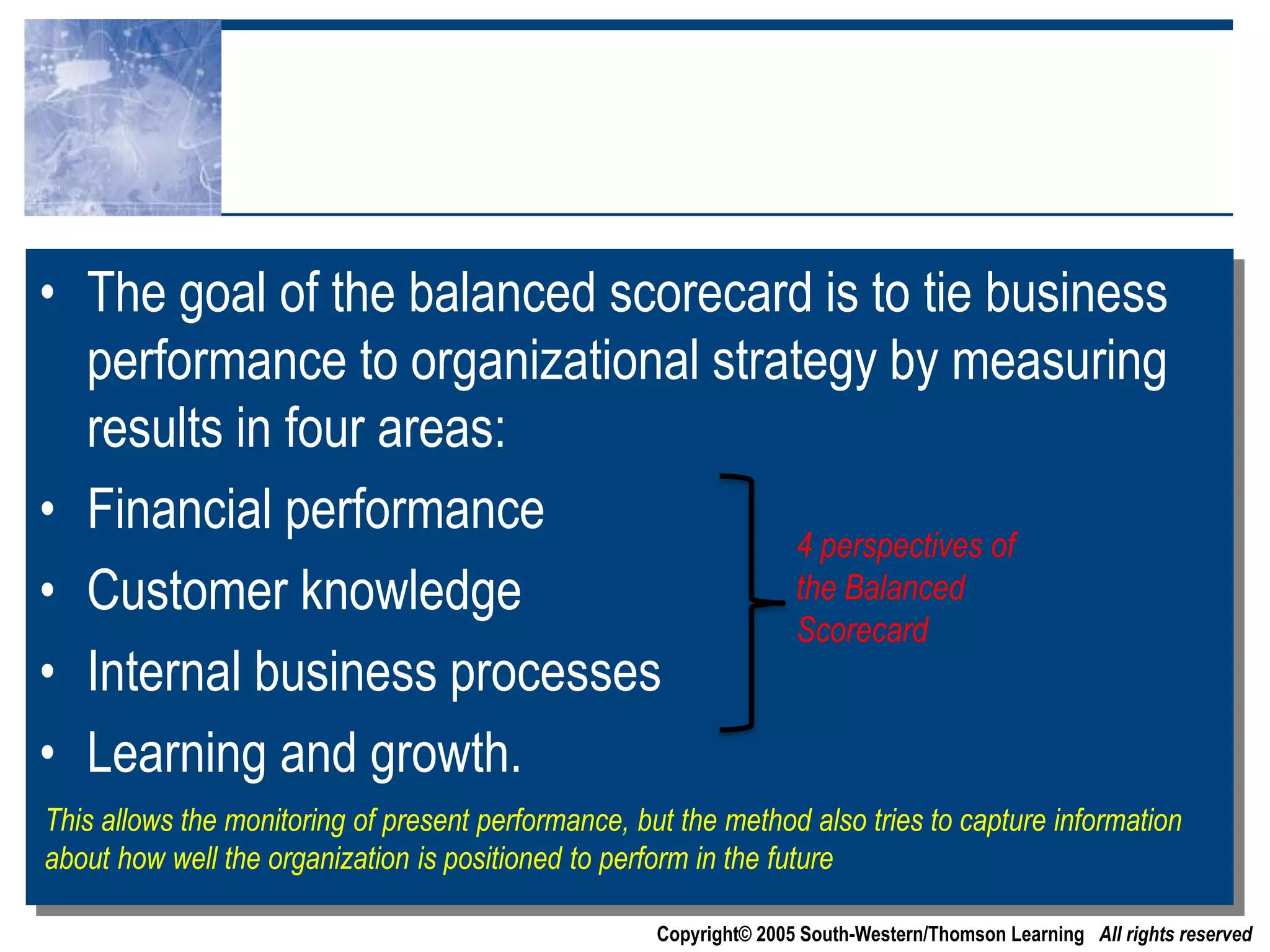 Balanced scorecard | PPTX