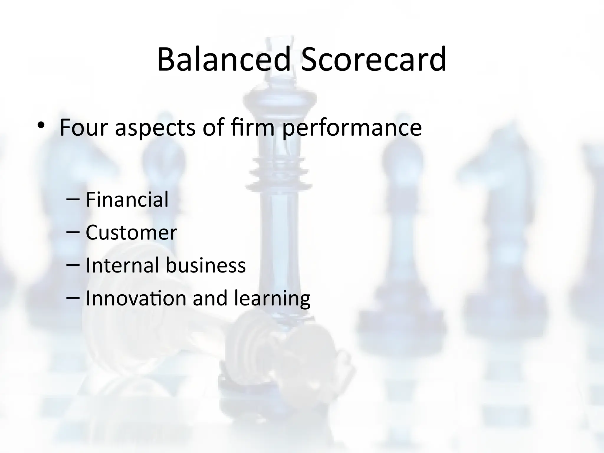 Performance measurement using Balanced Scorecard | PPTX