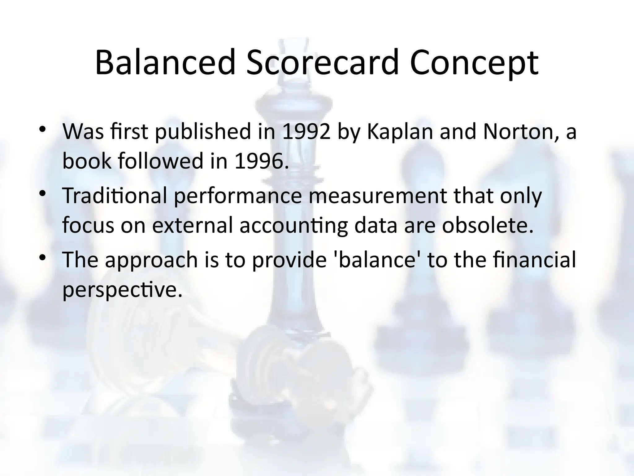 Performance measurement using Balanced Scorecard | PPTX