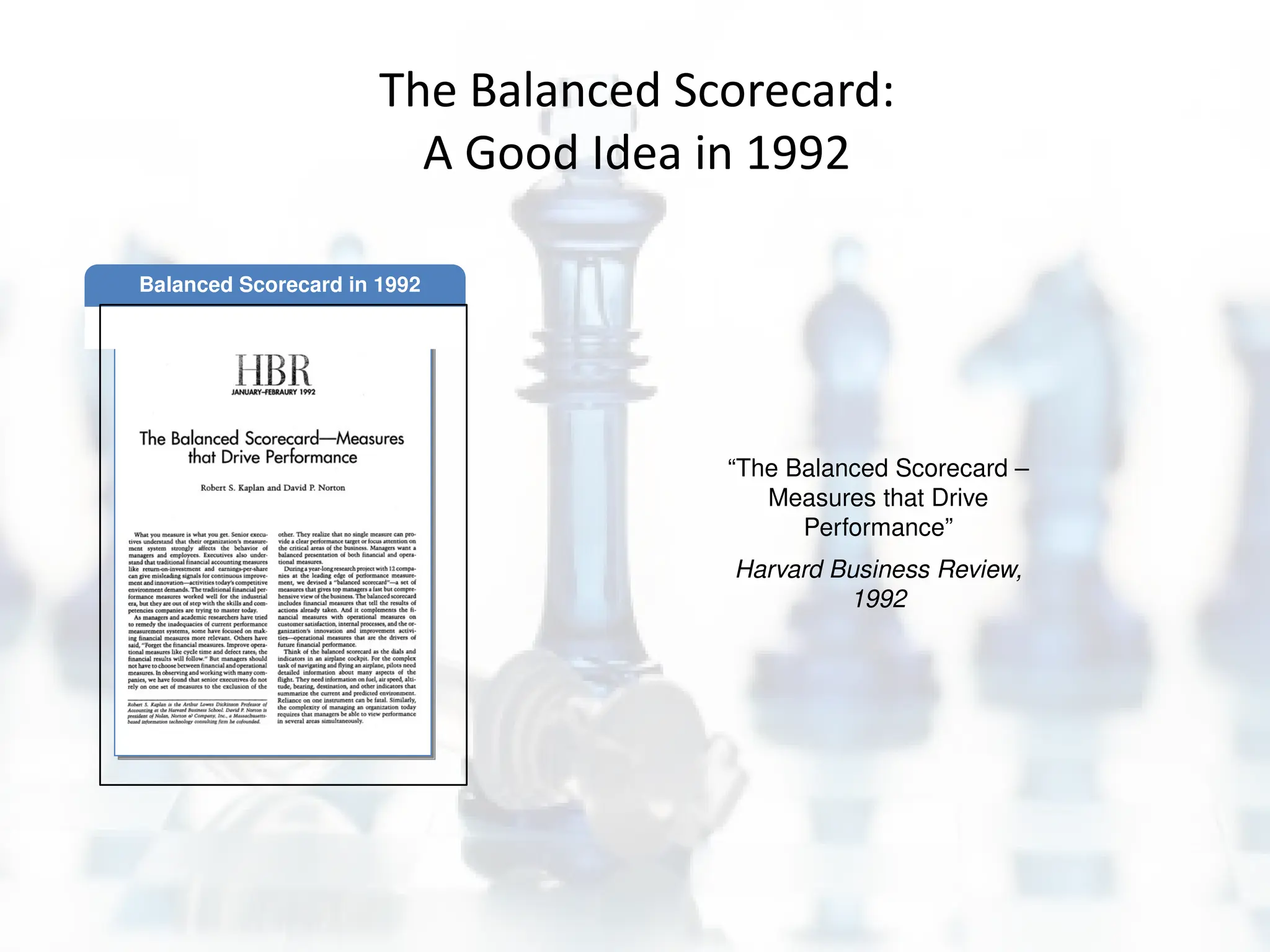 Performance measurement using Balanced Scorecard | PPTX