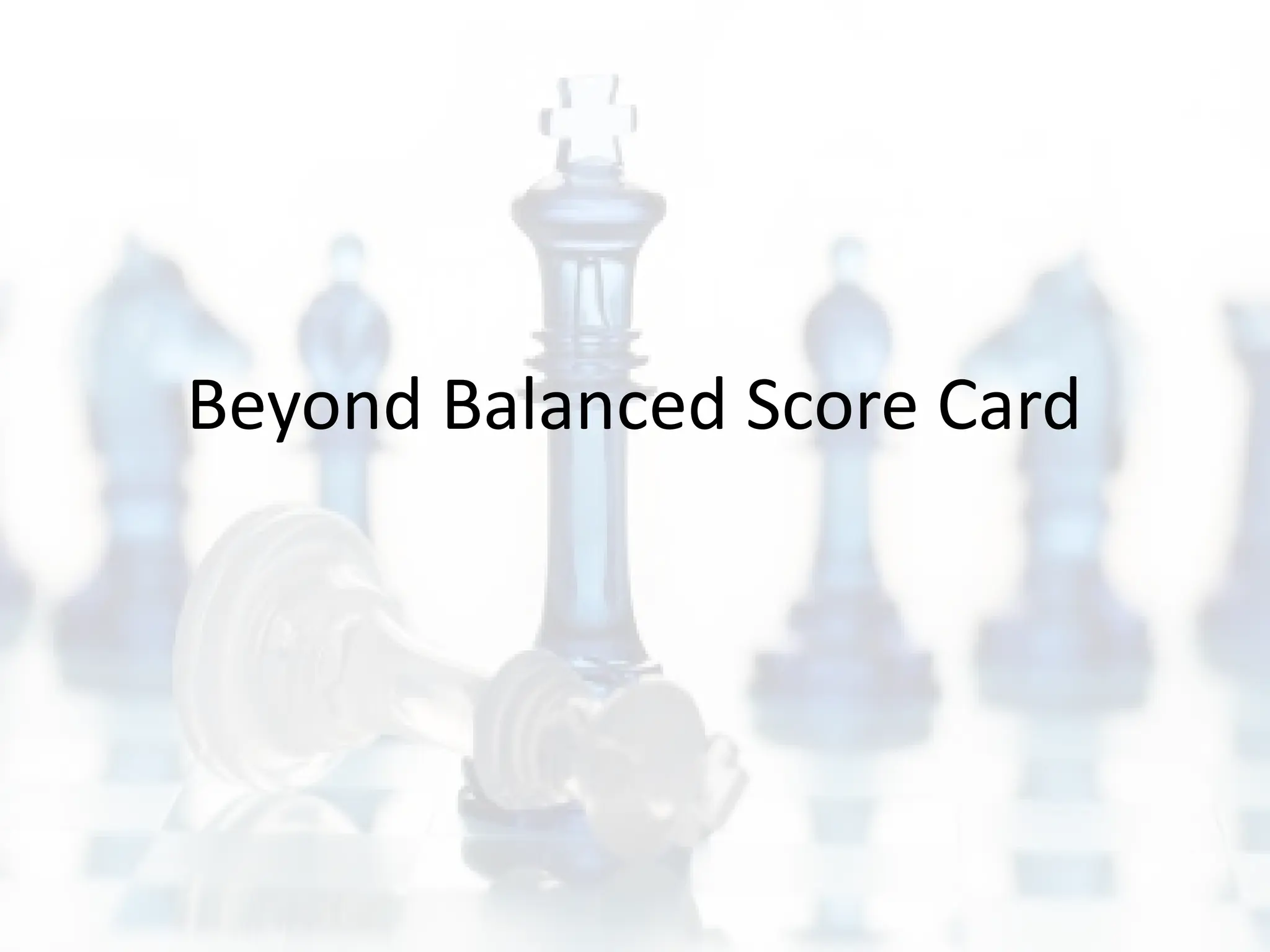 Performance measurement using Balanced Scorecard | PPTX