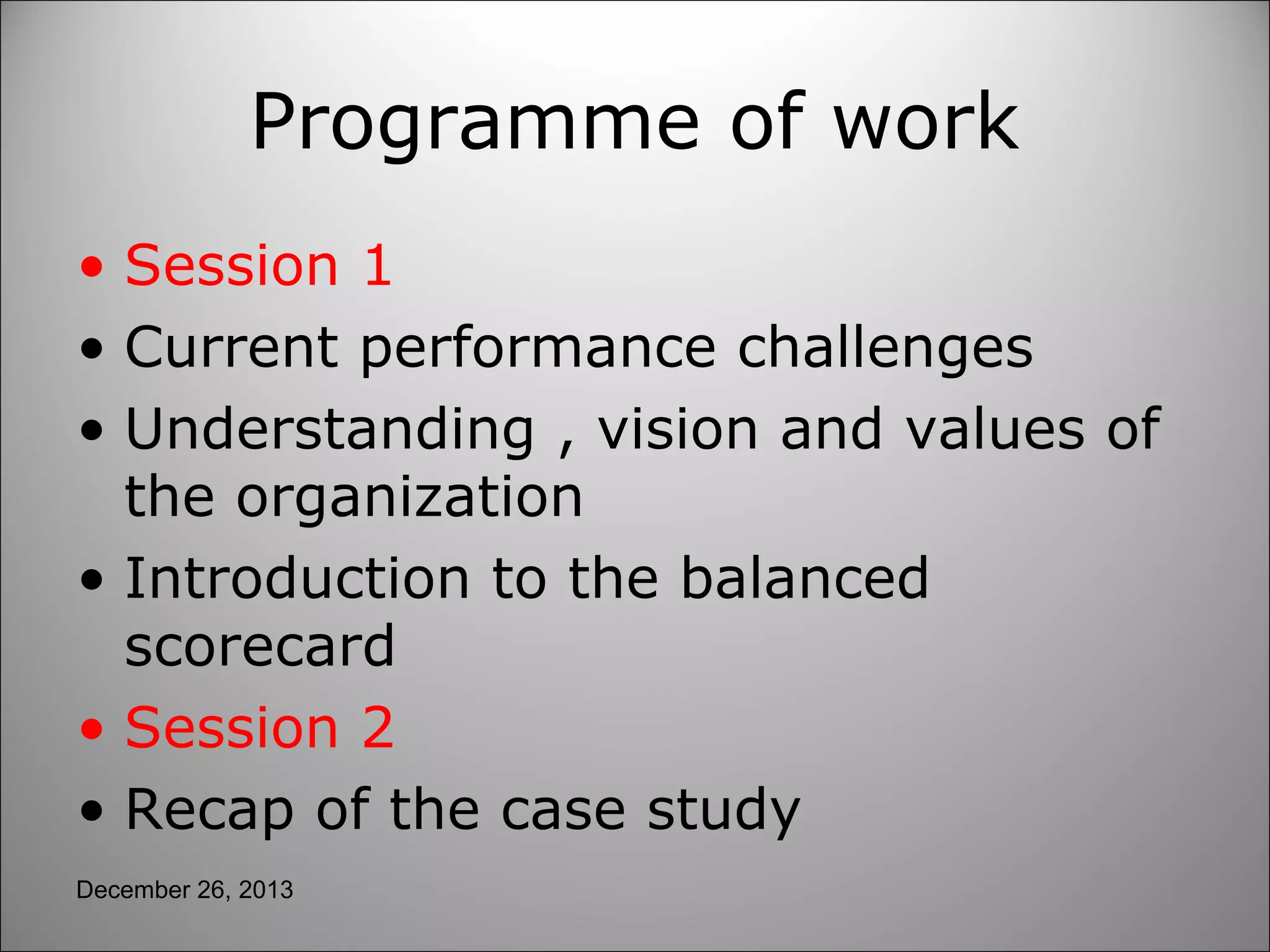 Balanced score card a tool of performance management- presentation | PPT