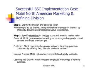Balanced scorecard 1 | PDF