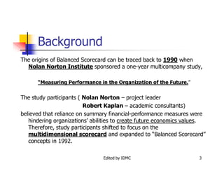 Balanced scorecard 1 | PDF