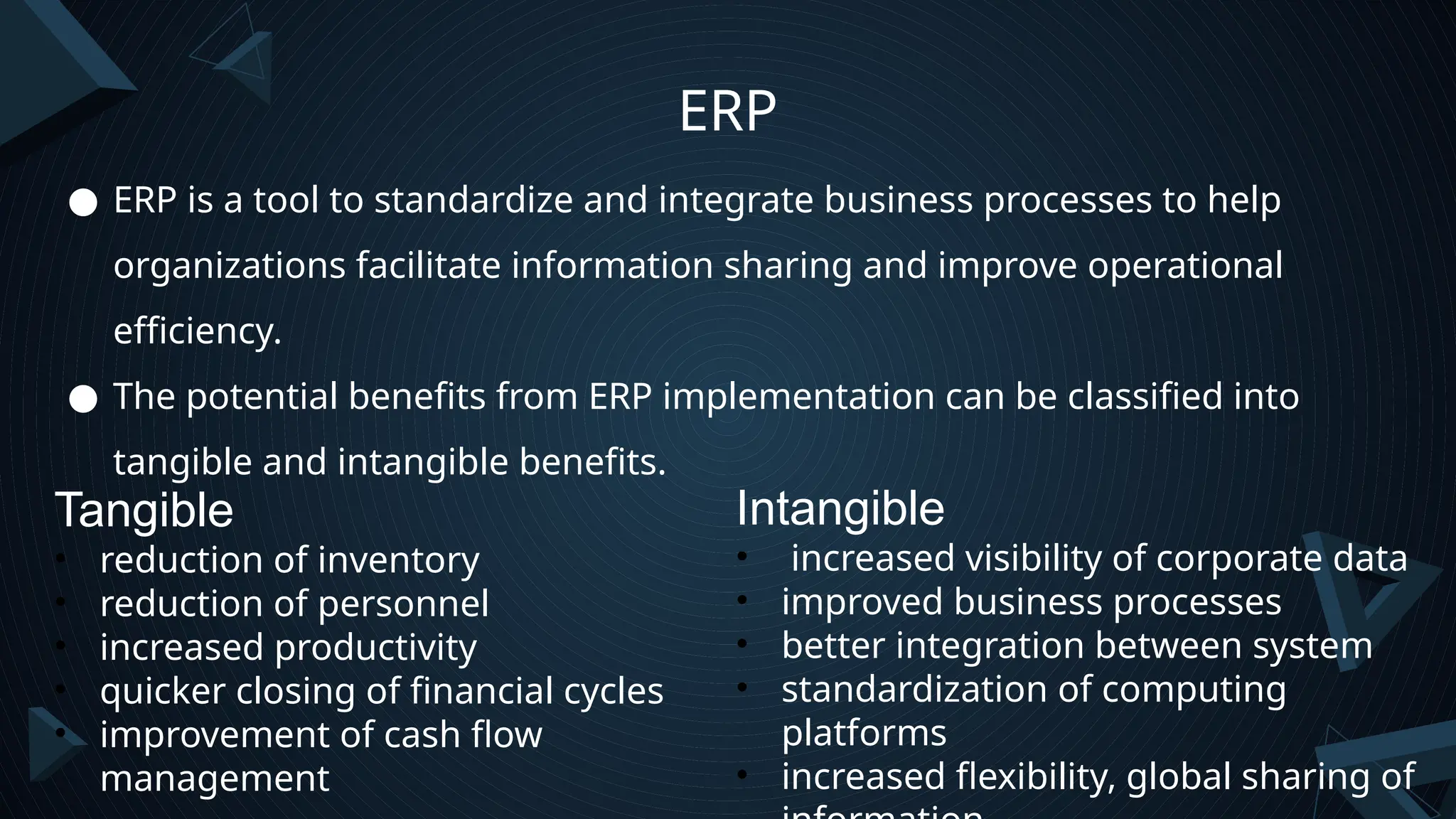 Balanced Scorecard Approach for ERP Software Performance Measurement | PPT
