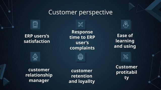 Balanced Scorecard Approach for ERP Software Performance Measurement | PPTX