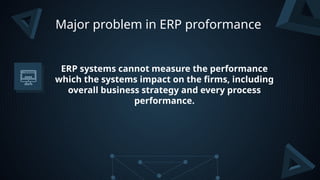 Balanced Scorecard Approach for ERP Software Performance Measurement | PPTX