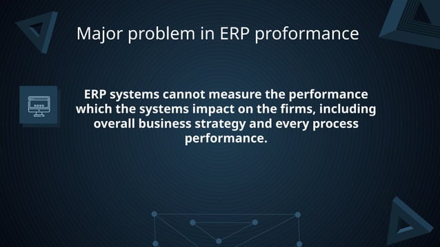 Balanced Scorecard Approach for ERP Software Performance Measurement | PPTX