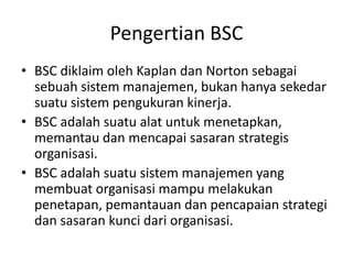 Balanced Scorecard dalam Pendidikan | PPTX