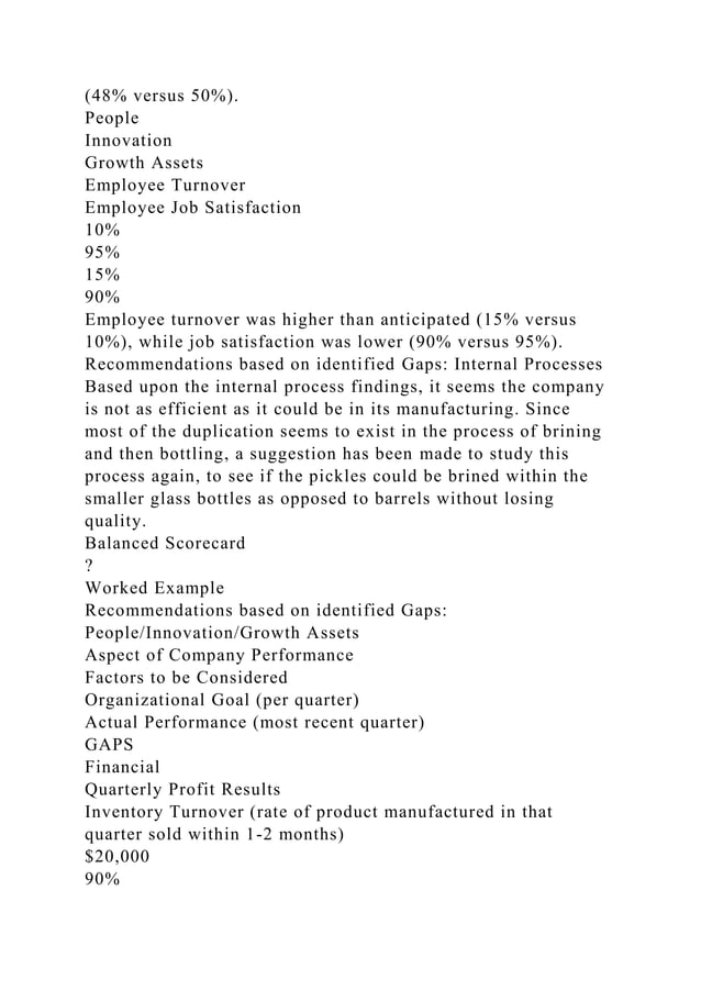 Balanced ScorecardDuring this activity, you learn what a bala.docx
