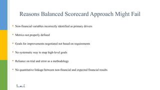 Balanced scorecard for effective project selection process | PPT