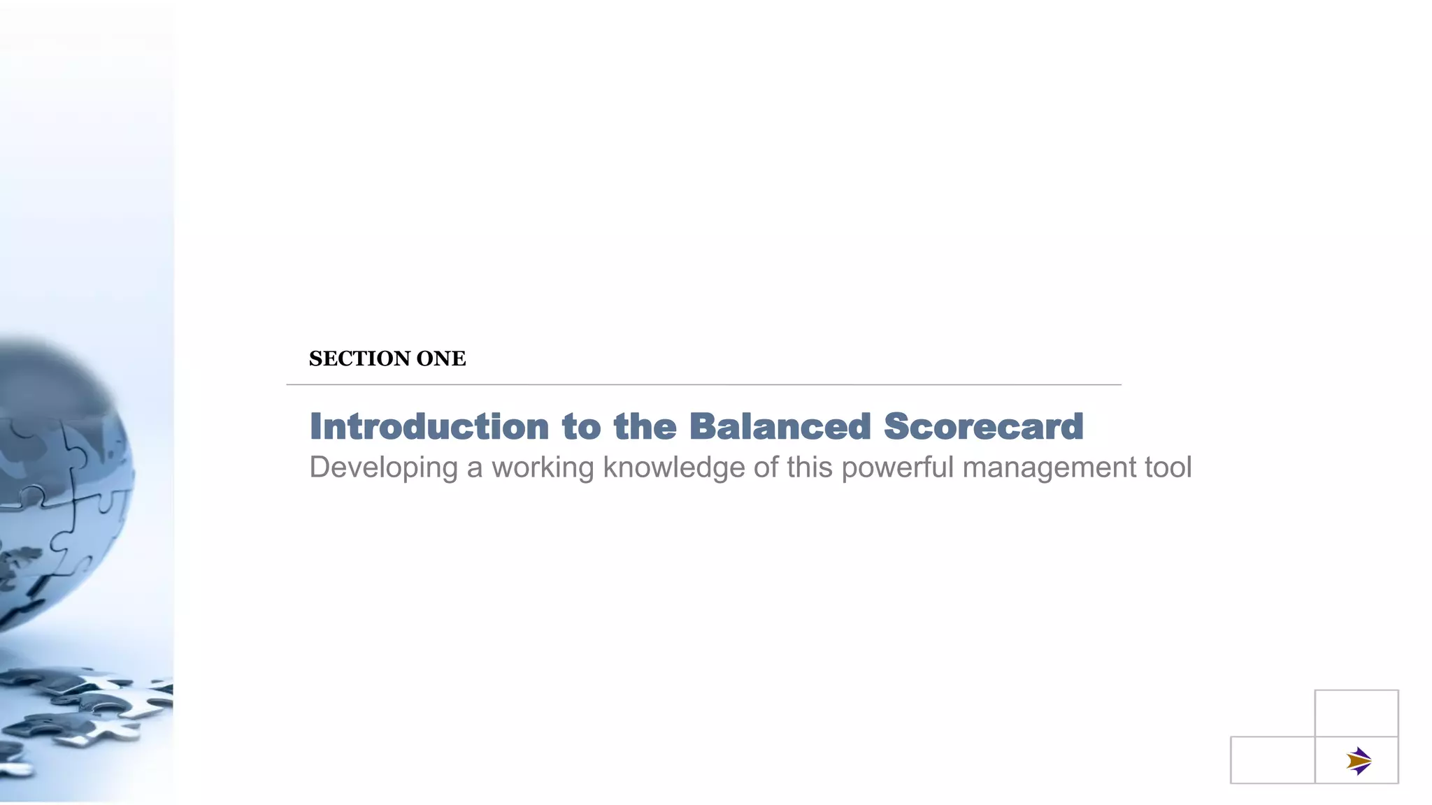 Balanced scorecard orientation (intro public) | PDF