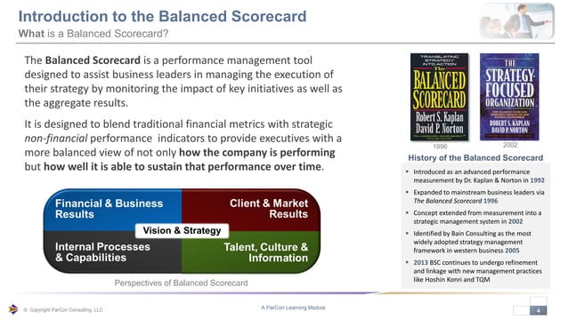 Balanced scorecard orientation (intro public) | PPT