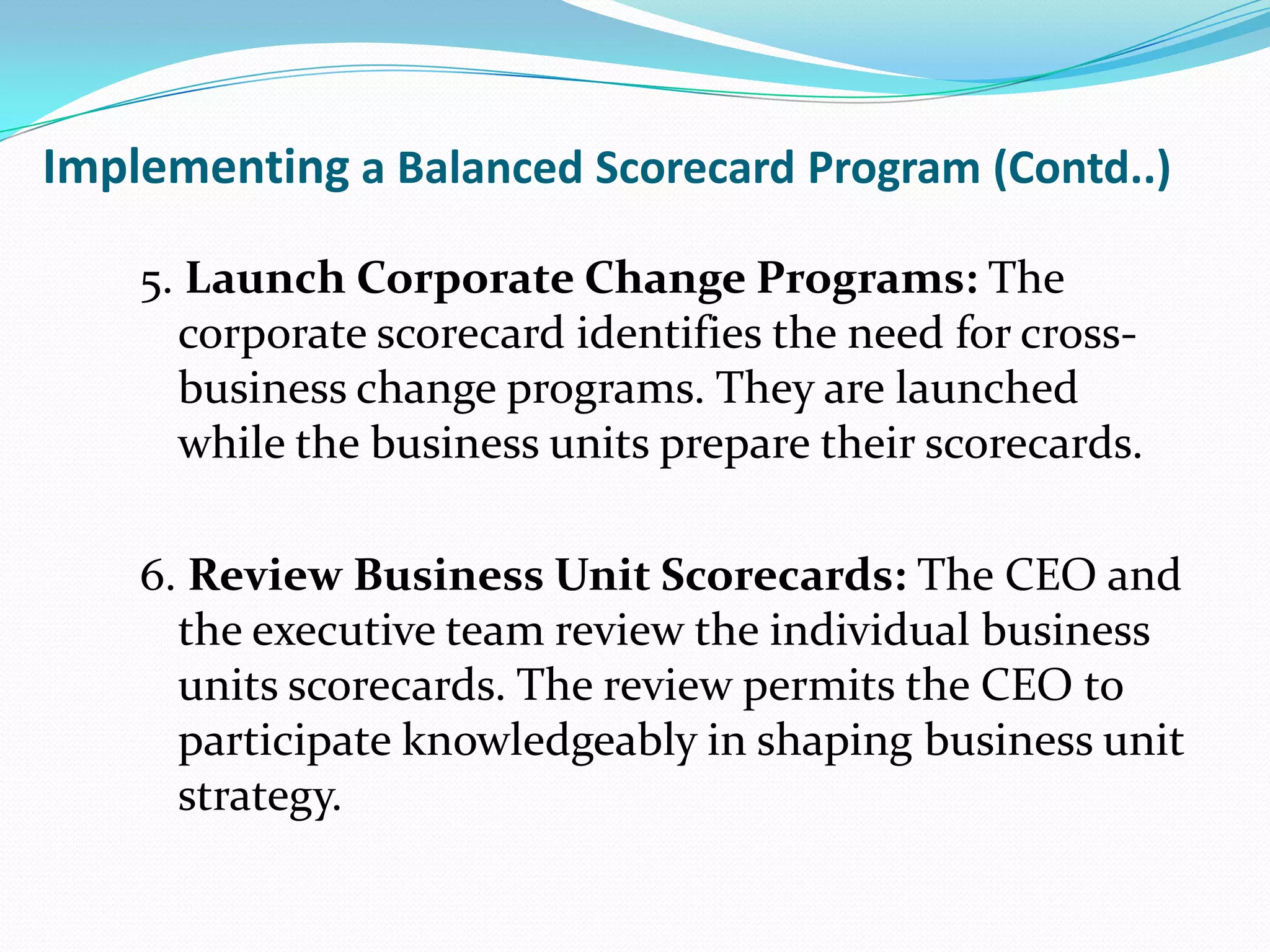 Balanced Scorecard (part 2) by Shantonu Dasmahapatra | PPTX