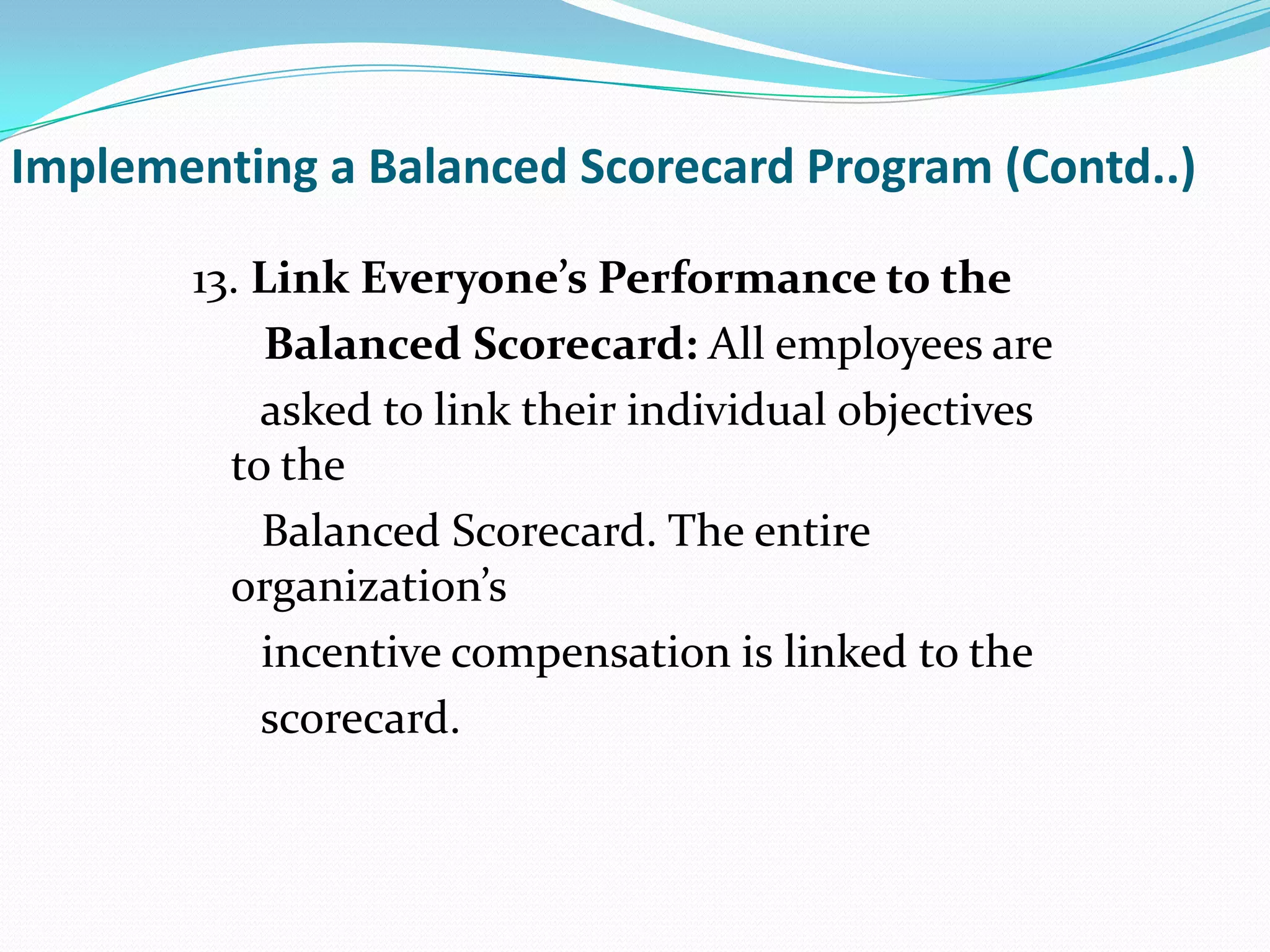 Balanced Scorecard (part 2) by Shantonu Dasmahapatra | PPTX