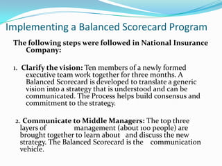 Balanced Scorecard (part 2) by Shantonu Dasmahapatra | PPTX