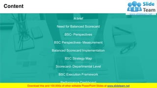 Balanced Scorecard PowerPoint Presentation Slides | PDF