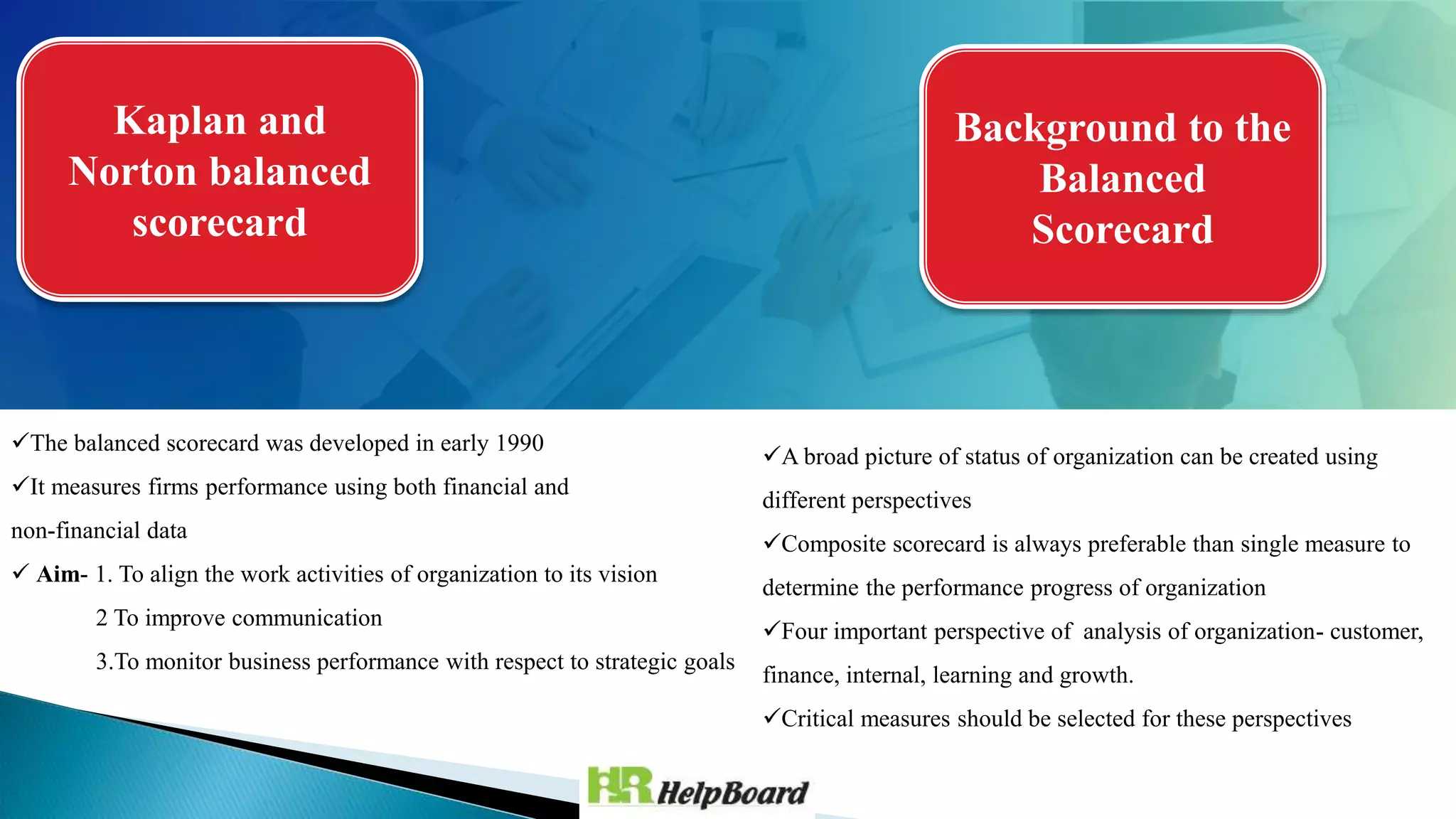 Balanced Scorecard in HRM | PPTX
