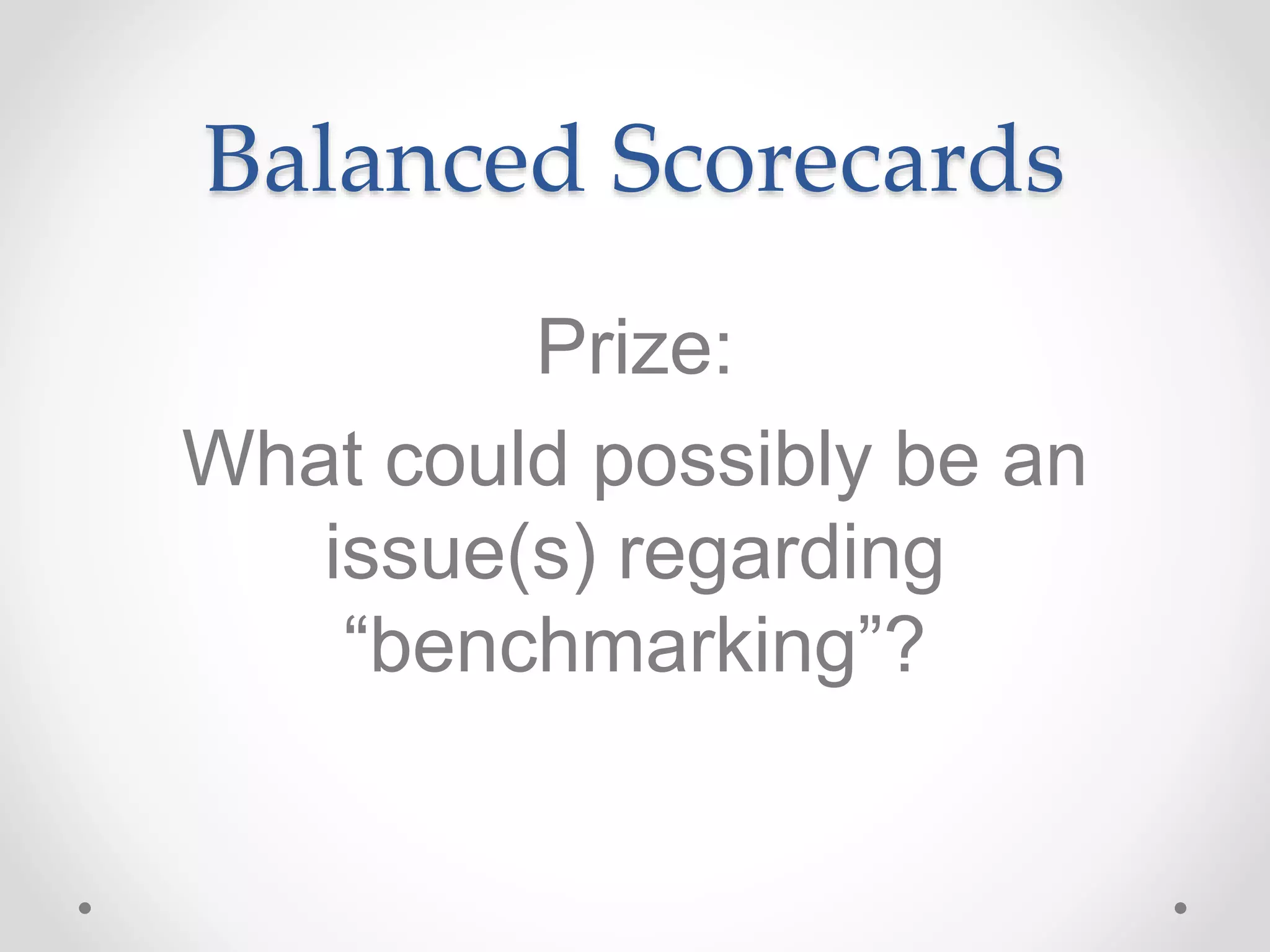 Balanced scorecard presentation for frpa draft | PPT