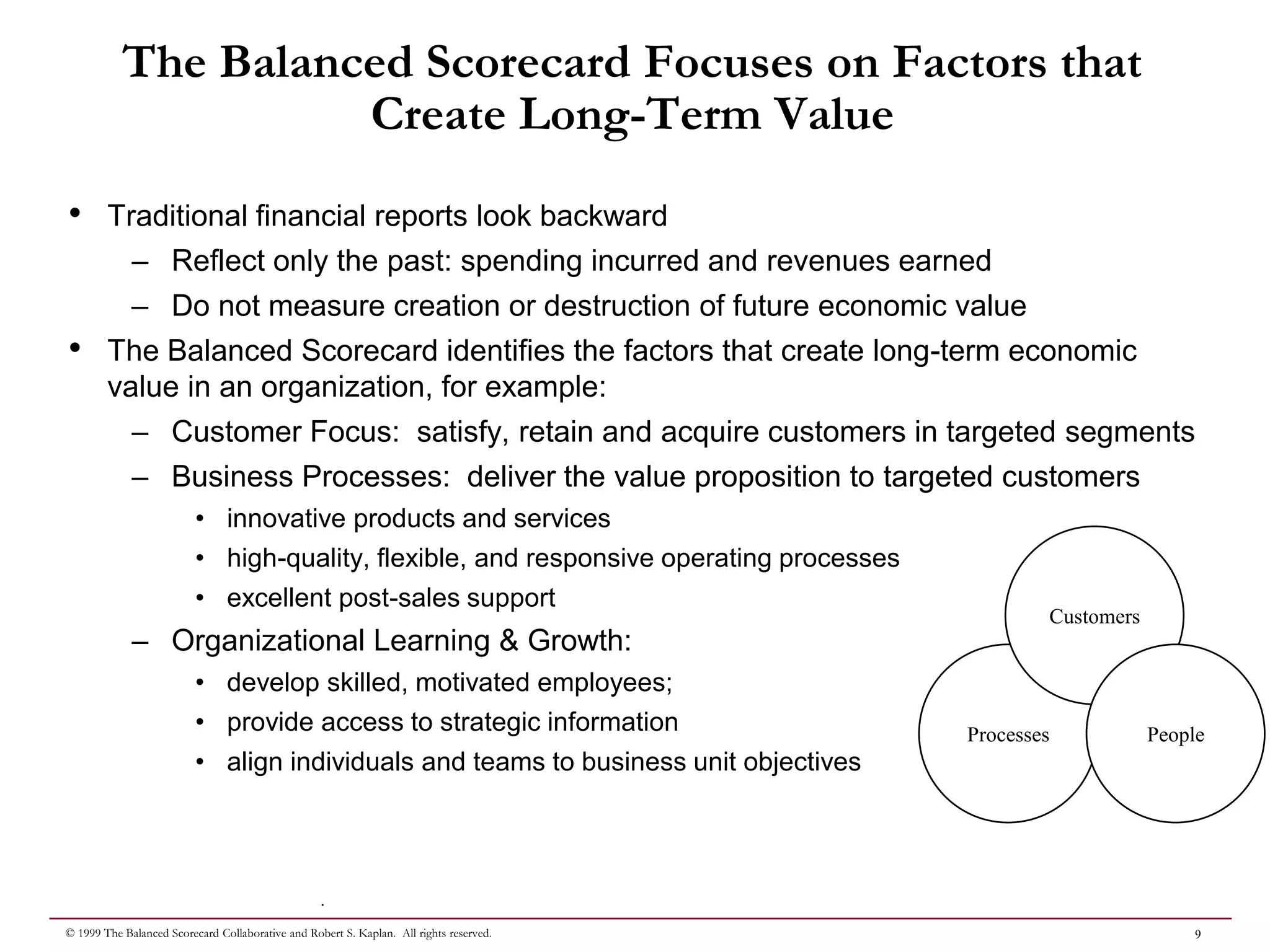 The Balanced Scorecard | PPTX