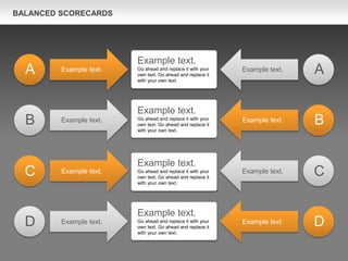 Balanced Scorecards Diagram (for PowerPoint and Google Slides) | PPTX ...