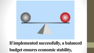Balanced Surplus and Deficit Budget | PPTX