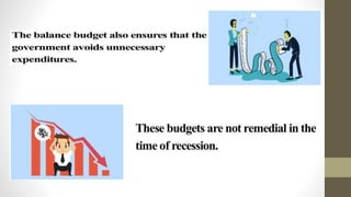 Balanced Surplus and Deficit Budget | PPTX