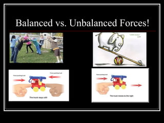 Balanced & unbalanced forces | PPT