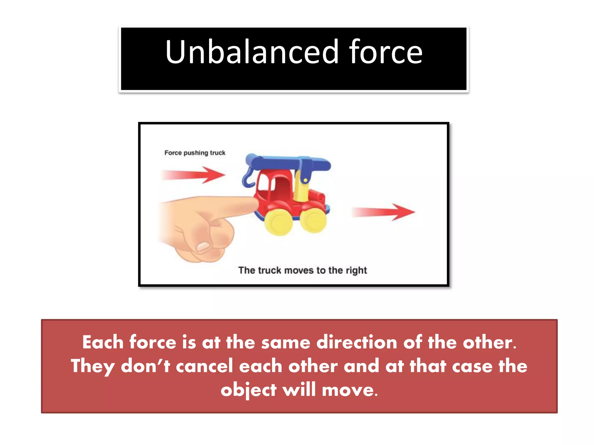 Balanced unbalanced ,gravity ,friction | PPT