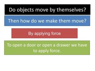 Balanced unbalanced ,gravity ,friction | PPT